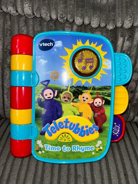 VTECH TELETUBBIES TIME To Rhyme Musical Story Book Toddler Educational ...