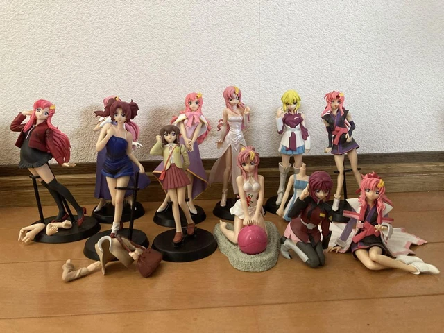 LOTTO DI FIGURINE Gundam Lunamaria Hawk Stella Louche Frey Alster Lacus ...