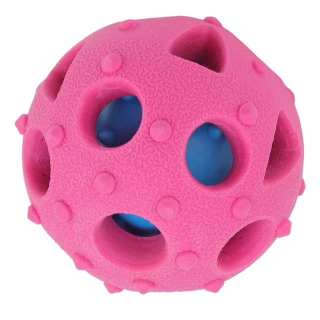 PUPPY FOOD DISPENSING Toy Promote Digestion Toxic Free Gum Massage Dog ...