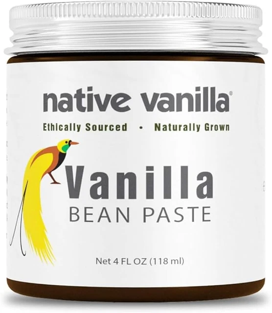NATIVE VANILLA - All Natural Pure Vanilla Bean Paste 118 Ml (4 Oz ...