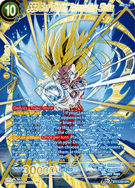 SS2 SON GOHAN, Astonishing Strike BT13-036 SPR $18.00 - PicClick AU