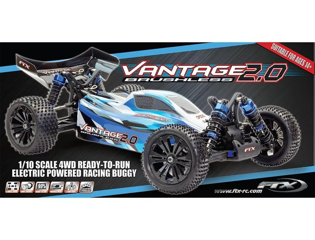 FTX 5561B VANTAGE 2.0 Brushless Buggy 4WD RTR with Lipo battery and Charger £204.95 - PicClick UK