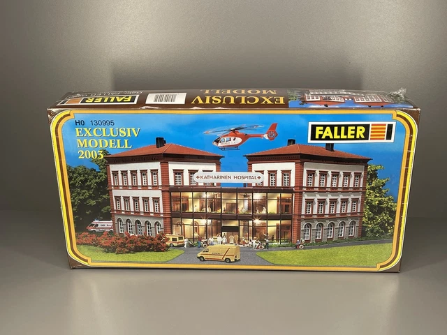 H0 FALLER BAUSATZ KATHARINEN-HOSPITAL 130995 Exclusiv Modell 2003 OVP ...