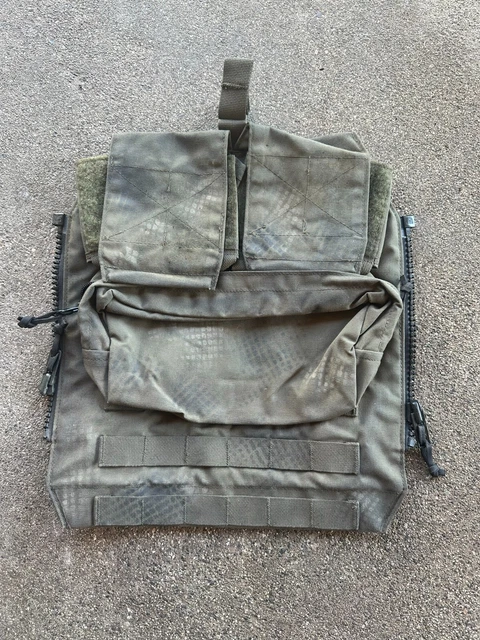 CRYE GEN 1.0 Precision Zip-On Back Pouch Panel Ranger Green - Large ...