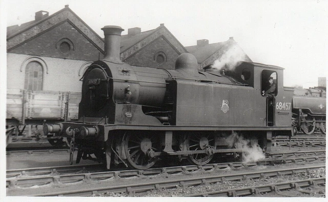 EX LNER CLASS J88 0-6-0T No 68474 @ HAYMARKET SHED YARD in JULY 1959 R ...