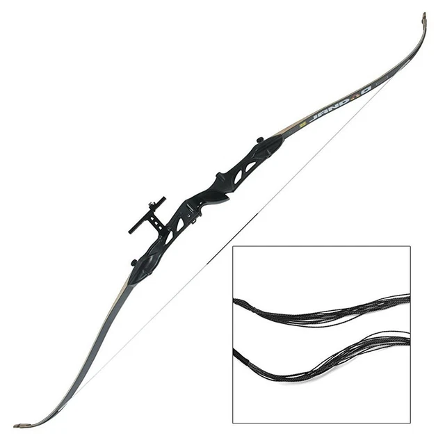 2 PACK MINI Black Bows Large Pull Recurve Long Hunting Bowstring £10.68 ...