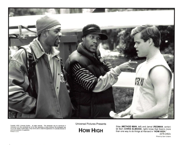 ORIGINAL VINTAGE CINEMA Still Photo Movie How High Method Man Redman C ...