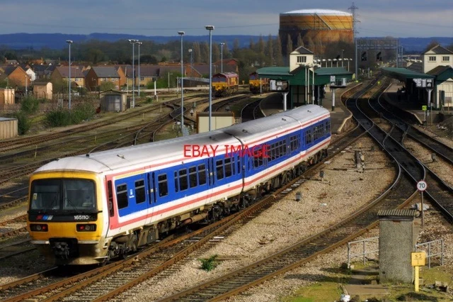 PHOTO CLASS 165 Dmu 165110 At Didcot On 06/04/01 £2.00 - PicClick UK
