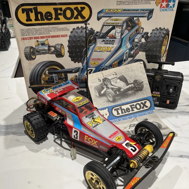 UNTESTED VINTAGE TAMIYA Fox RC car. £234.68 - PicClick UK