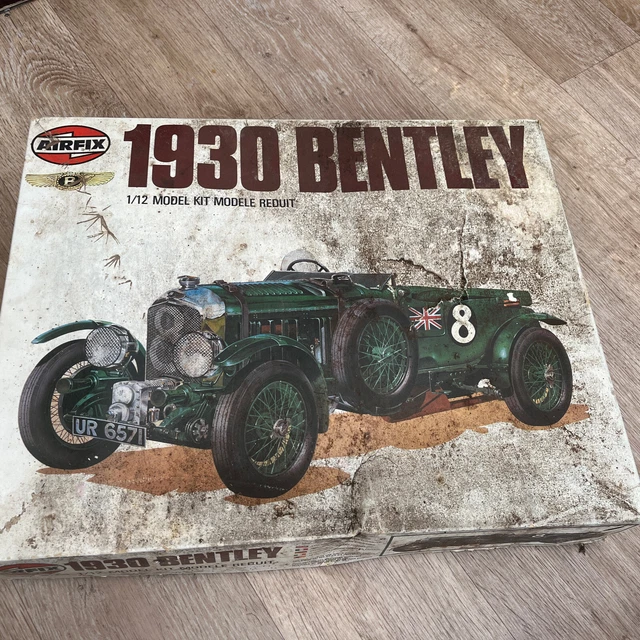 AIRFIX 1930 4.5 Litre Bentley Plastic Model Kit 1:12 Scale. £49.57 ...