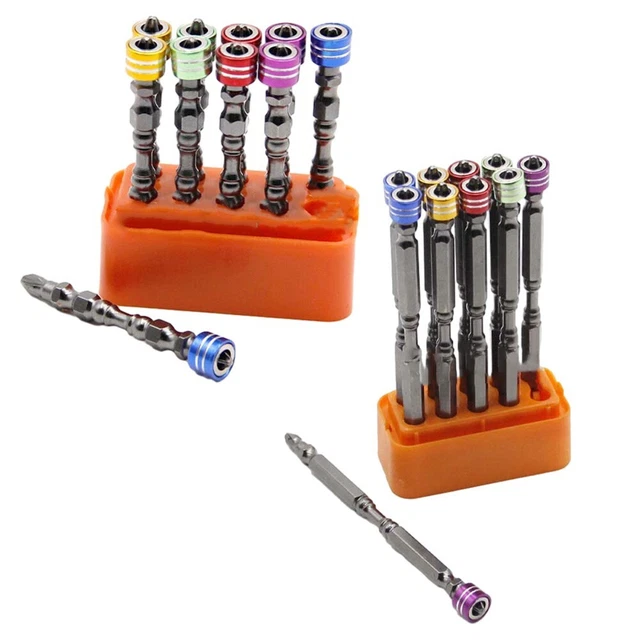 STURDY CROSS SCREWDRIVER Bit Set for Drywall Installation 10pcs 65mm ...