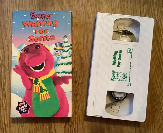 BARNEY: WAITING FOR Santa (VHS Tape, 1991) Vintage, RARE! £3.05 ...