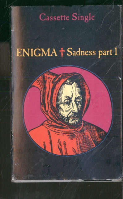 ENIGMA SADNESS PART I cassette UK Virgin 1990 single - plays same both ...