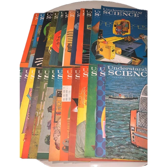 25 X VINTAGE Understanding Science Collectable 1960’s Magazines Issue ...