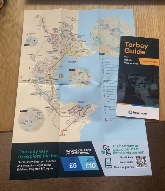 STAGECOACH SOUTHWEST: TORBAY Bus Guide: October 2022 edition £1.49 ...