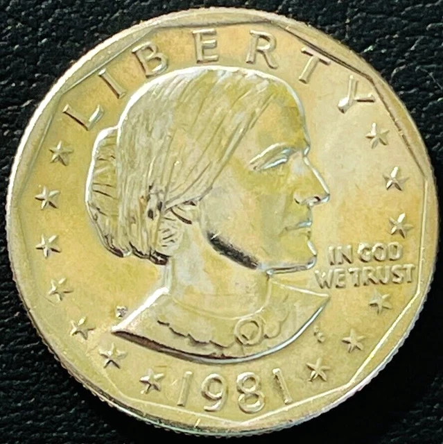 1981 SUSAN B Anthony Dollar PIÈCE DE 1 $ NON CIRCULÉE 1981-D D SBA ...