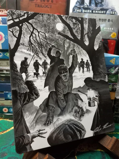 THE WOLF MAN / 1941 / Alex Ross Collection / Zavvi Steelbook [Blu-ray ...