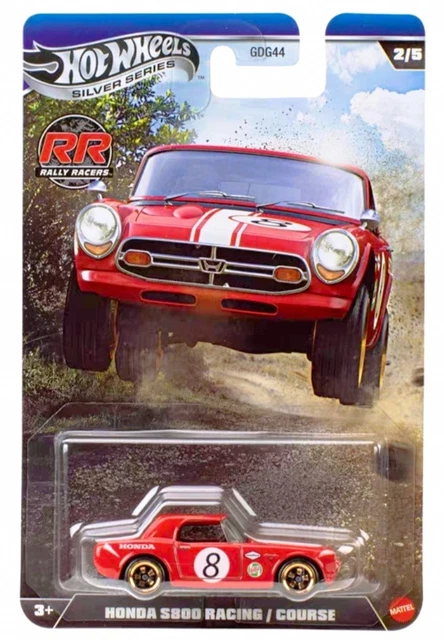HOT WHEELS SILVER Series - 2026 Rally Racers #2 Honda S800 Racing ...