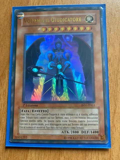 [1°ED EOJ] YU-GI-OH Cards VOLTANIS IL GIUDICATORE [RARE] EUR 4,00 - PicClick DE