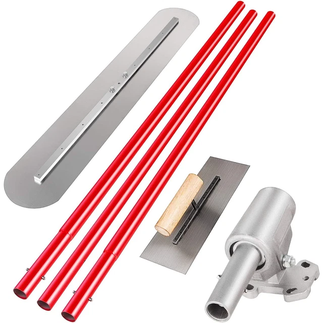 VEVOR BULL FLOAT Concrete Float 1200x200mm Concrete Tool Trowel Float Handle £273.26 - PicClick UK