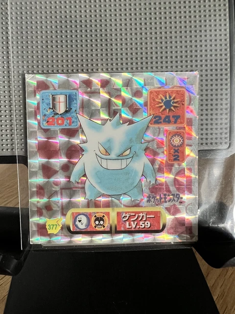 POKEMON - GENGAR #377 - 1997 Amada Prism Sticker (Japanese) EUR 41,43 ...