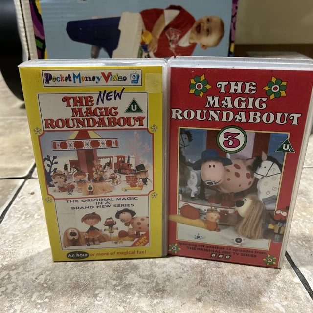 THE MAGIC ROUNDABOUT Vintage BBC VHS VideoCassette Tape Bundle $38.24 - PicClick AU