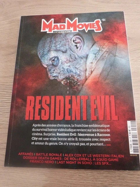 MAGAZINE MAD MOVIES N°354 - Resident Evil . EUR 3,00 - PicClick FR