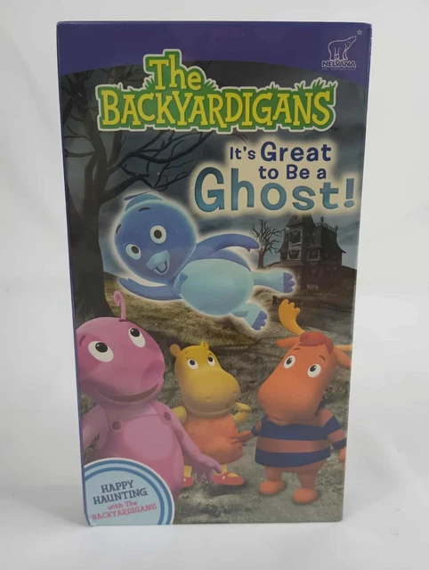 THE BACKYARDIGANS IT'S Great To Be A Ghost VHS cassette tape BRAND NEW ...