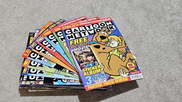 2000S CARTOON NETWORK Magazine Collection 33 Issues £39.99 - PicClick UK