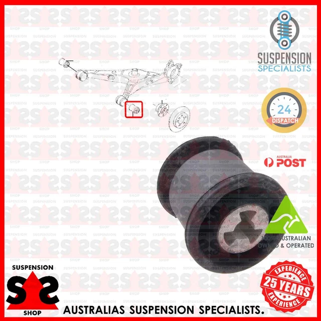 REAR AXLE UPPER Mounting, Control/Trailing Arm Suit VW Transporter 1.9 ...