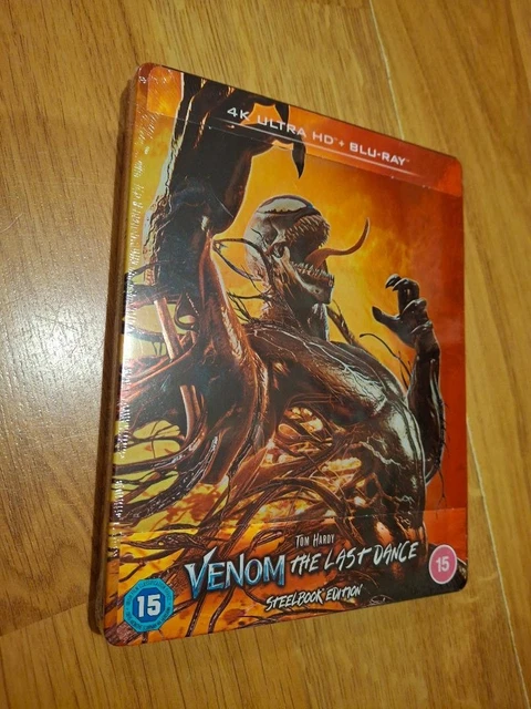 VENOM: THE LAST Dance 4k SteelBook - 4K UHD Blu-ray - NEW SEALED £26.00 ...
