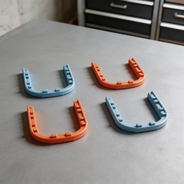 REPLACEABLE DECORATIVE COVERS for Nintendo Switch2 in Blue and Orange ...