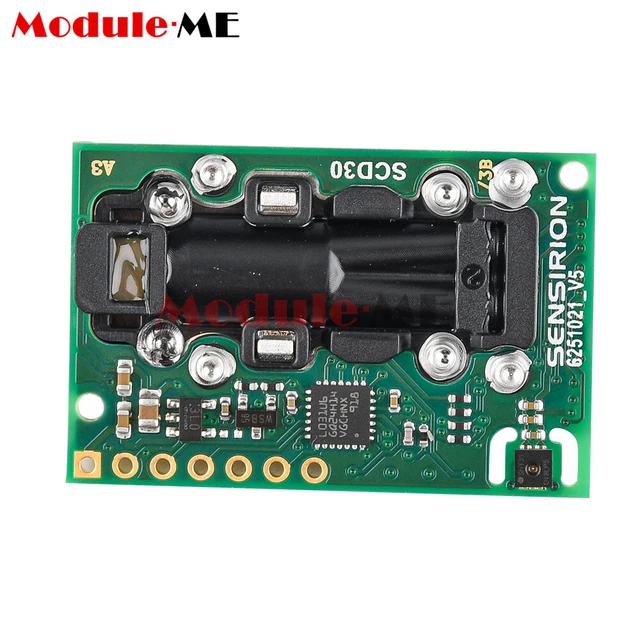 MODBUS PWM I2C air quality sensor SCD30 module CO2 RH /T measurements ...