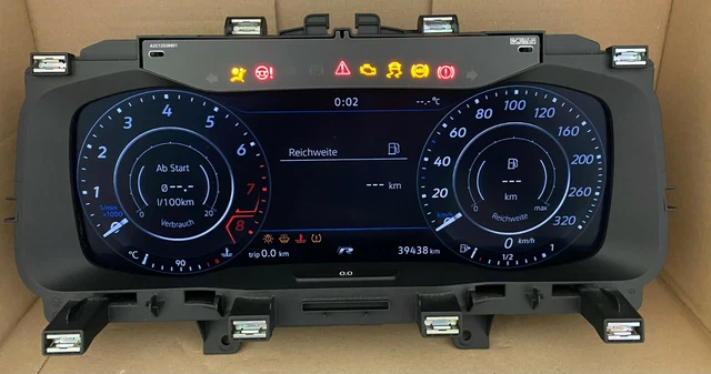 VW GOLF 7 R Original Digital Instrument/Digital Speedometer 5G1920791A ...
