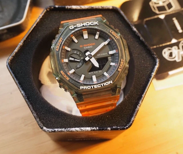CASIO G-SHOCK HIDDEN Coast Theme Series GA-2100HC w/original packaging ...