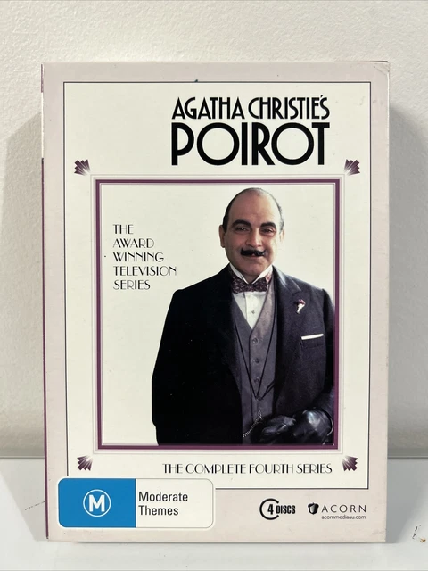 AGATHA CHRISTIE’S: POIROT Series 4 DVD Box Set: 4 Disc - Region ALL - G ...