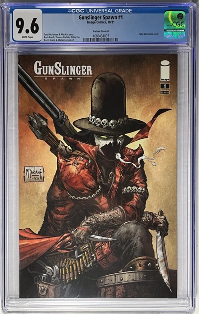 GUNSLINGER SPAWN #1 CGC 9.6 NM+ 🔥Todd McFarlane Story & Cover Art 🔥 ...