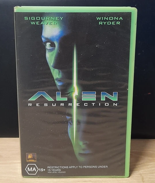 ALIEN RESURRECTION BIG Box VHS 1997 EX Rental PAL Good Condition $24.99 ...