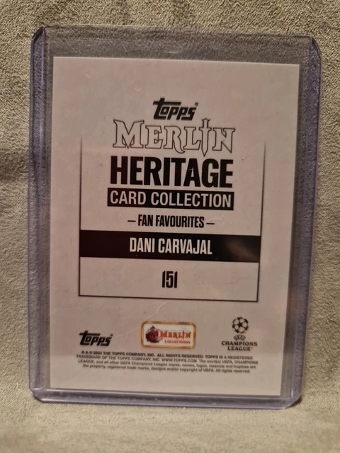 DANI CARVAJAL MERLIN Heritage /99 Rifrattore viola 23/24 UCL Real ...