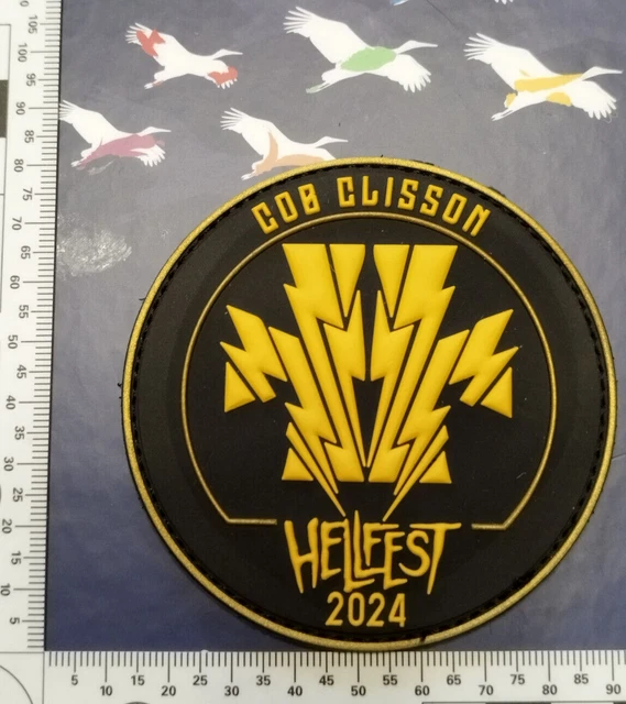 ECUSSON POLICE GENDARMERIE France Patch Badge Cob Clisson 44 Hellfest ...