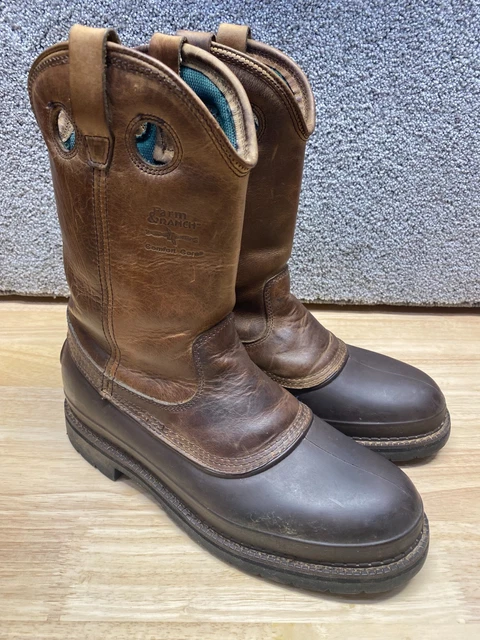 GEORGIA BOOTS MUD Dog Farm and Ranch Men’s 10.5M Pull On Work Rubber ...