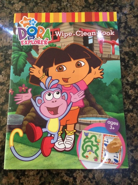 DORA THE EXPLORER Wipe Clean Book- Excellent Condition £3.99 - PicClick UK