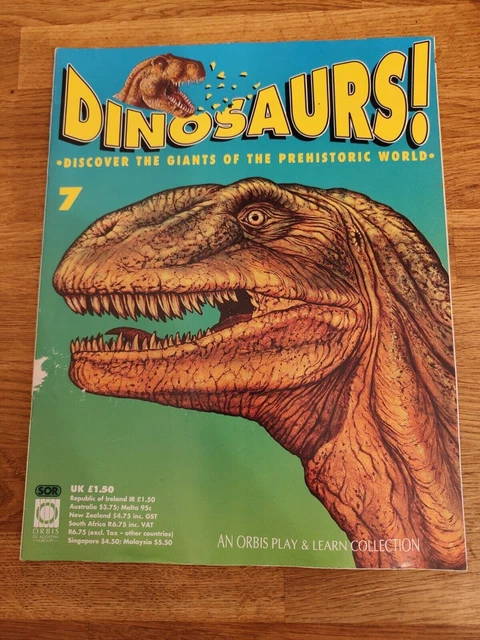 MAGAZINE - ORBIS Dinosaurs Discover... Prehistoric World Magazine Part ...