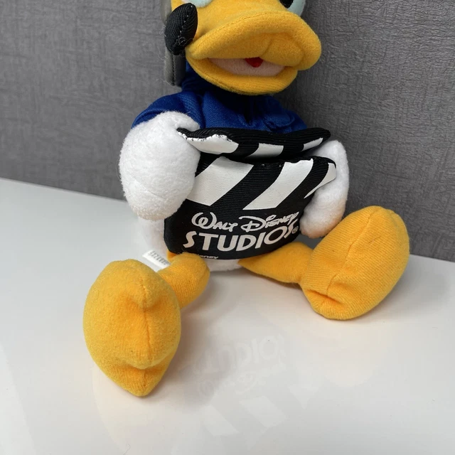 WALT DISNEY STUDIOS Disneyland Paris Donald Duck Director Plush Soft ...