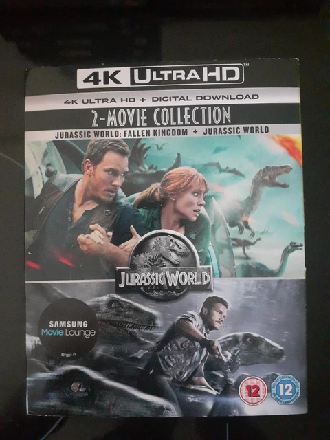 JURASSIC WORLD FALLEN Kingdom and Jurassic World 4K Ultra HD 2 Movie ...