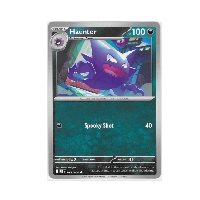 POKEMON TCG: HAUNTER 055/094 - Phantasmal Flames (Regular) | NM/Mint £1 ...