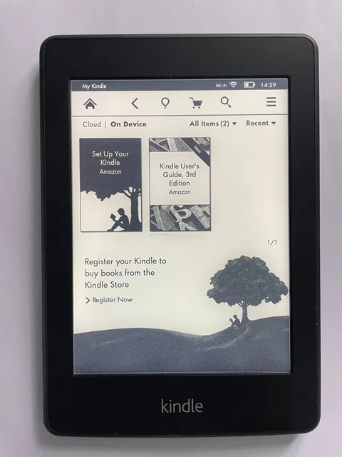 AMAZON KINDLE PAPERWHITE 5th Generation (Serial No B024) good condition ...
