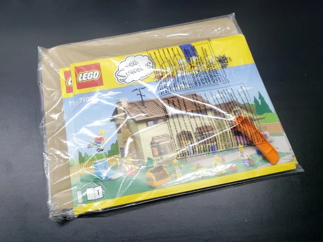 LEGO GENUINE THE Simpsons 71006 The Simpsons House NO BOX - PACKET 1 ...