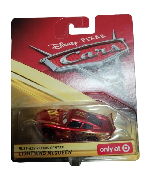MATTEL DISNEY PIXAR Movie Cars 3 Lightning McQueen Rust-Eze Racing ...