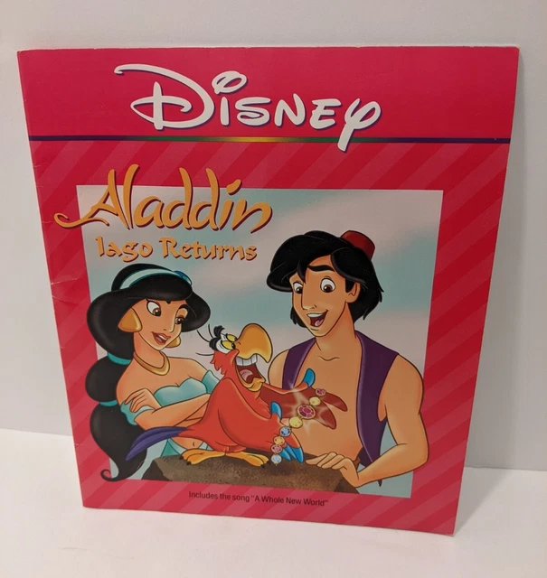 ALADDIN: IAGO RETURNS Read-Along BOOK ONLY Walt Disney 1992 £7.72 ...